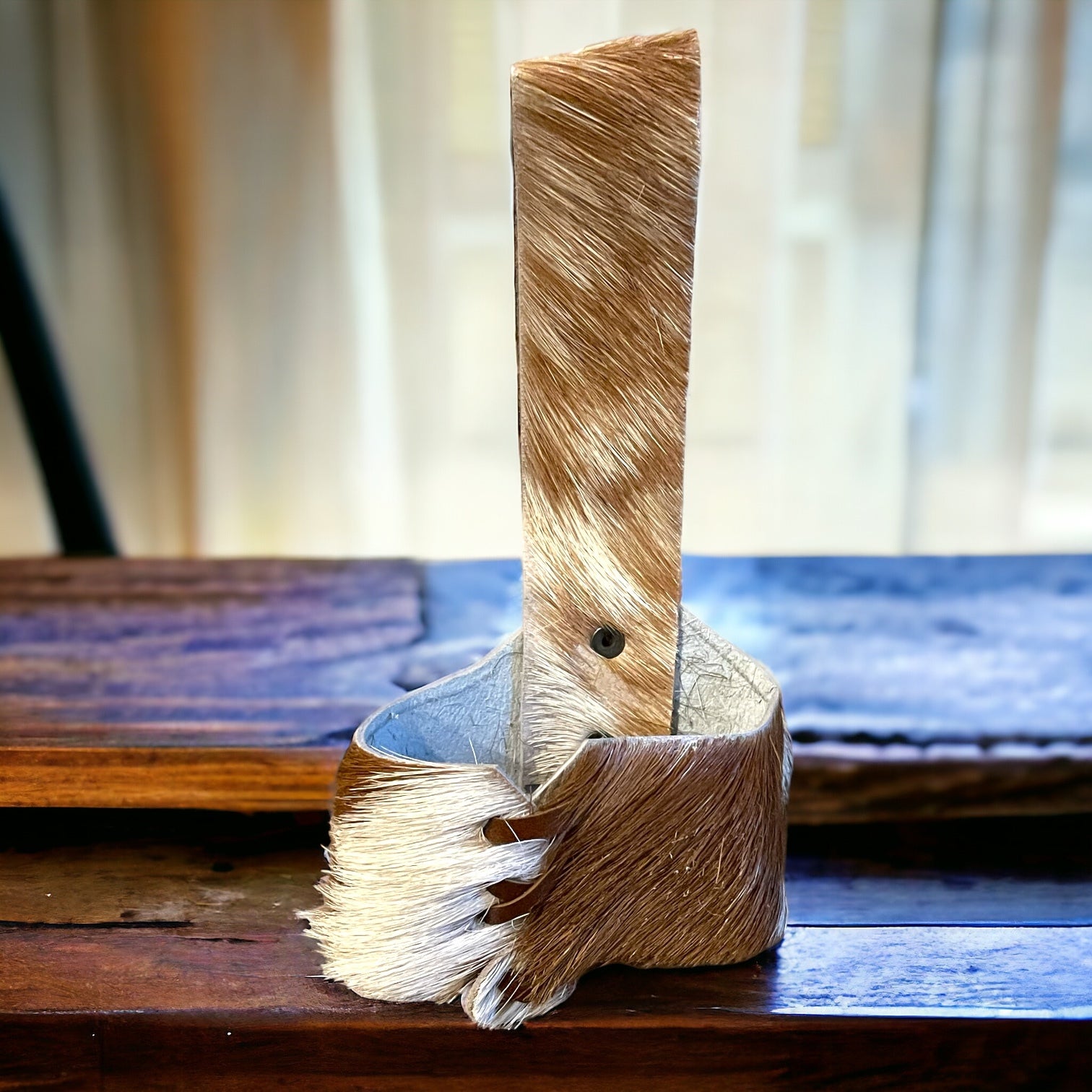 Goatskin Frog Horn Belt Holder | Phat Dragon Days of Yore, LLC