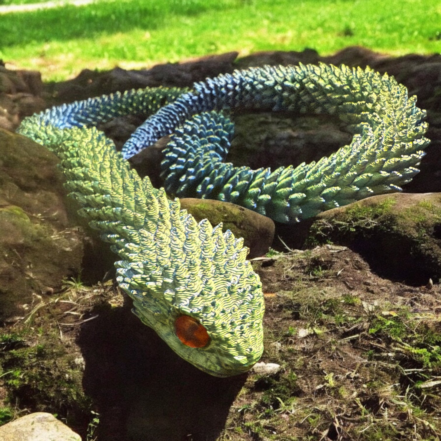 3D Renaissance Viper Articulated Adder | Phat Dragon Days of Yore, LLC